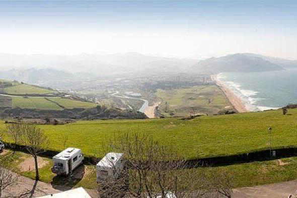 Camping Pays Basque espagnol bord de mer - Toocamp